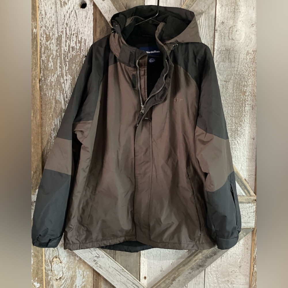 Nordictrack Brown Men’s Utility Jacket - Gem